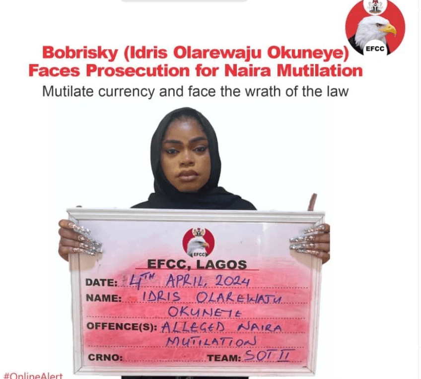 EFCC arrests Nigerian Transgender Bob Risky | 3News